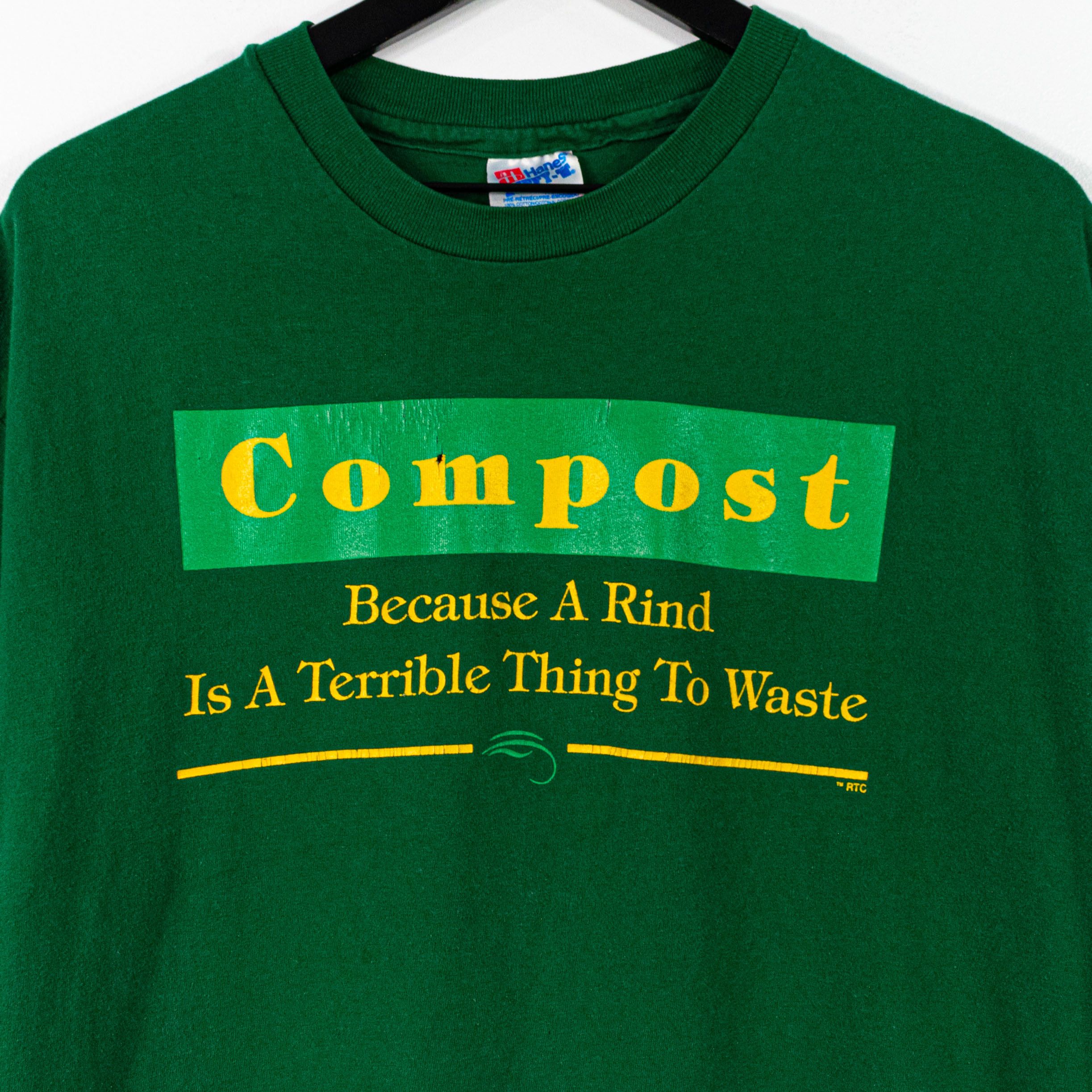 Archival Clothing × Humor × Vintage Vintage Compost A Rind Is a ...