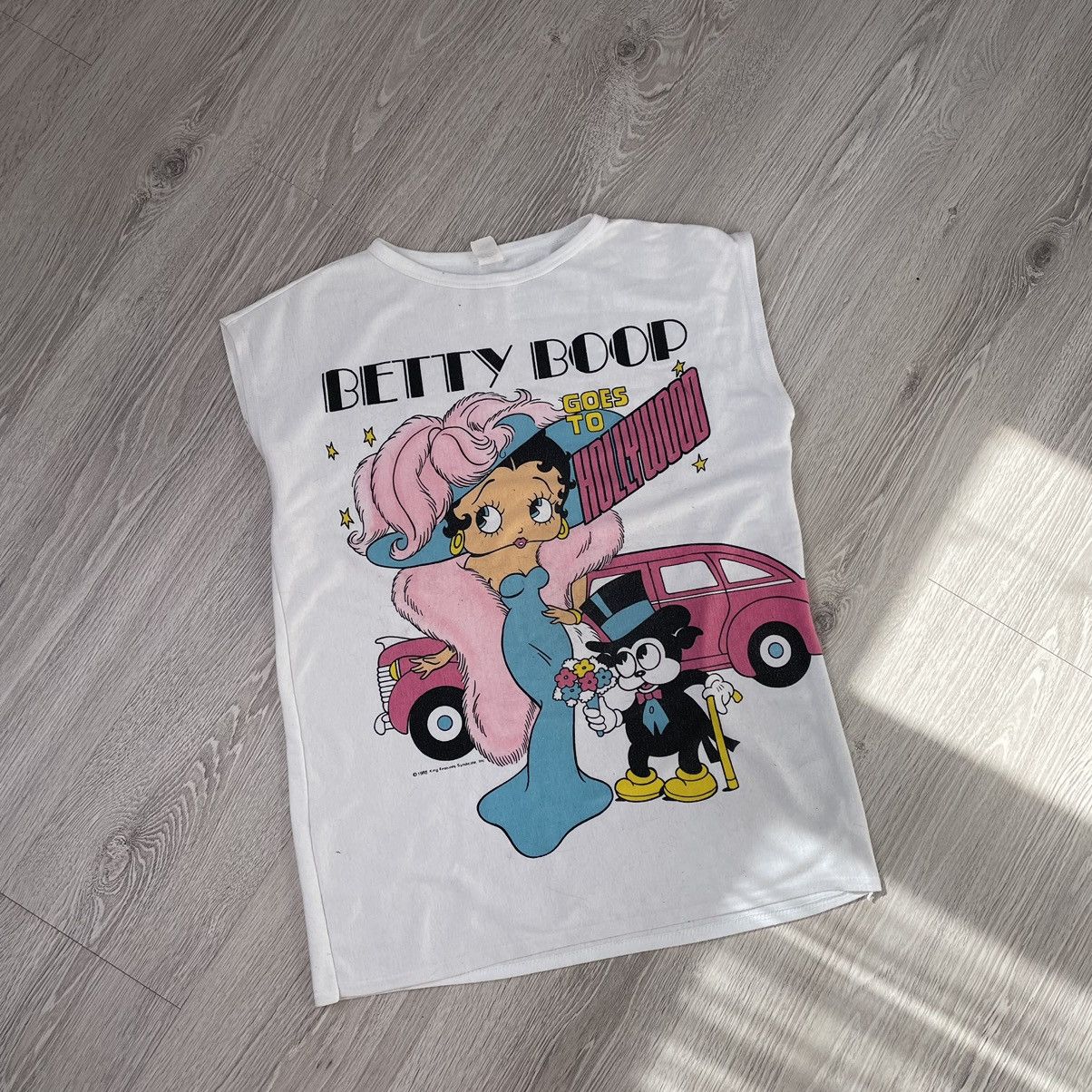 Band Tees × Cartoon Network × Vintage 1985 Betty Boop Goes to Hollywood ...