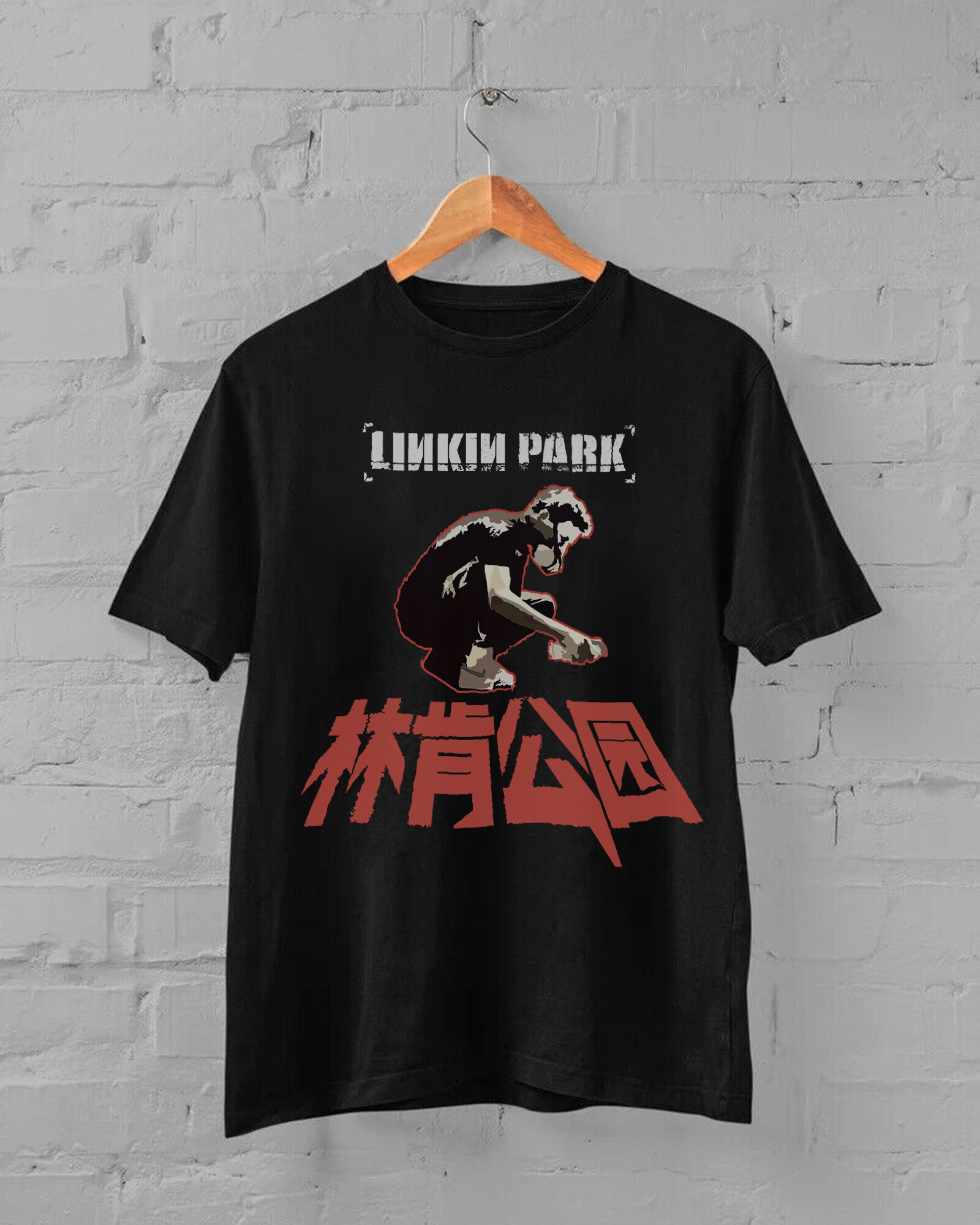 Gildan Linkin Park Meteora Japanese Logo Gildan Print Shirt | Grailed