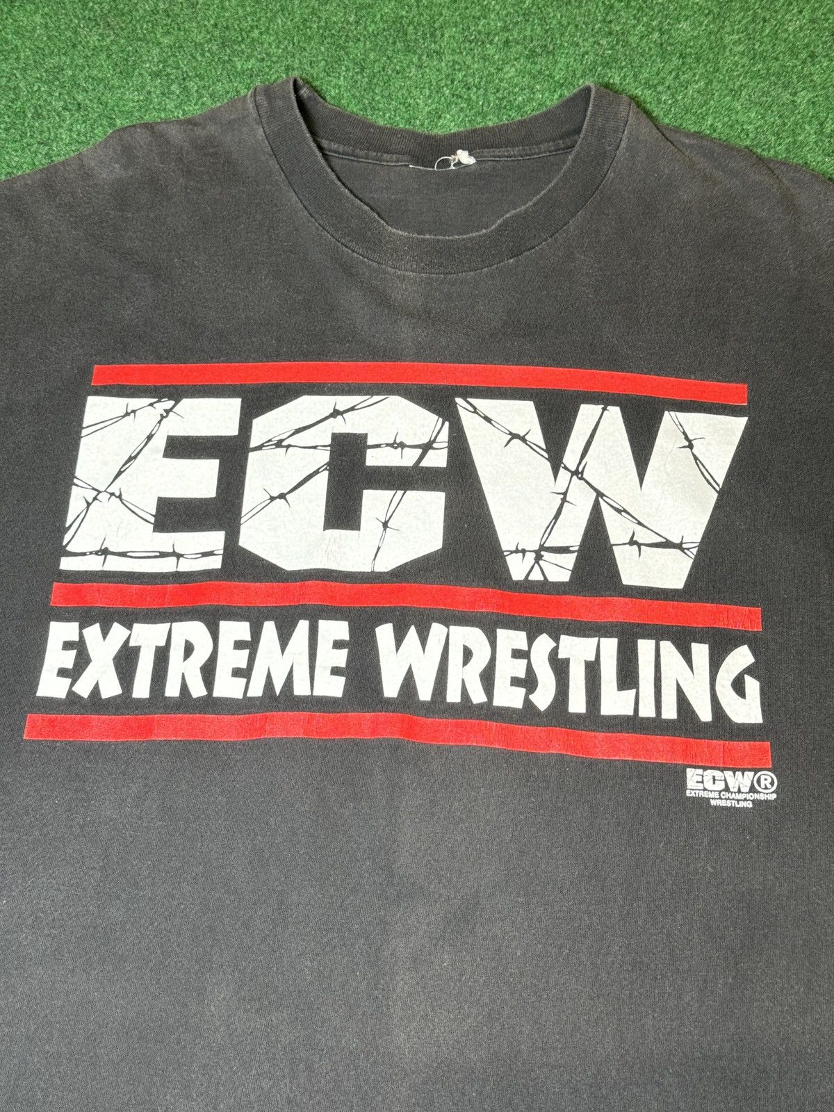 Vintage Vintage ECW Extreme Hardcore Wrestling Championship T Shirt ...