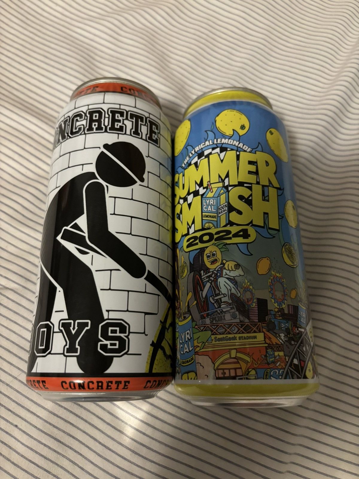 Lyrical Lemonade LYRICAL LEMONADE SUMMER SMASH 2024 CANS CONCRETE BOYS ...