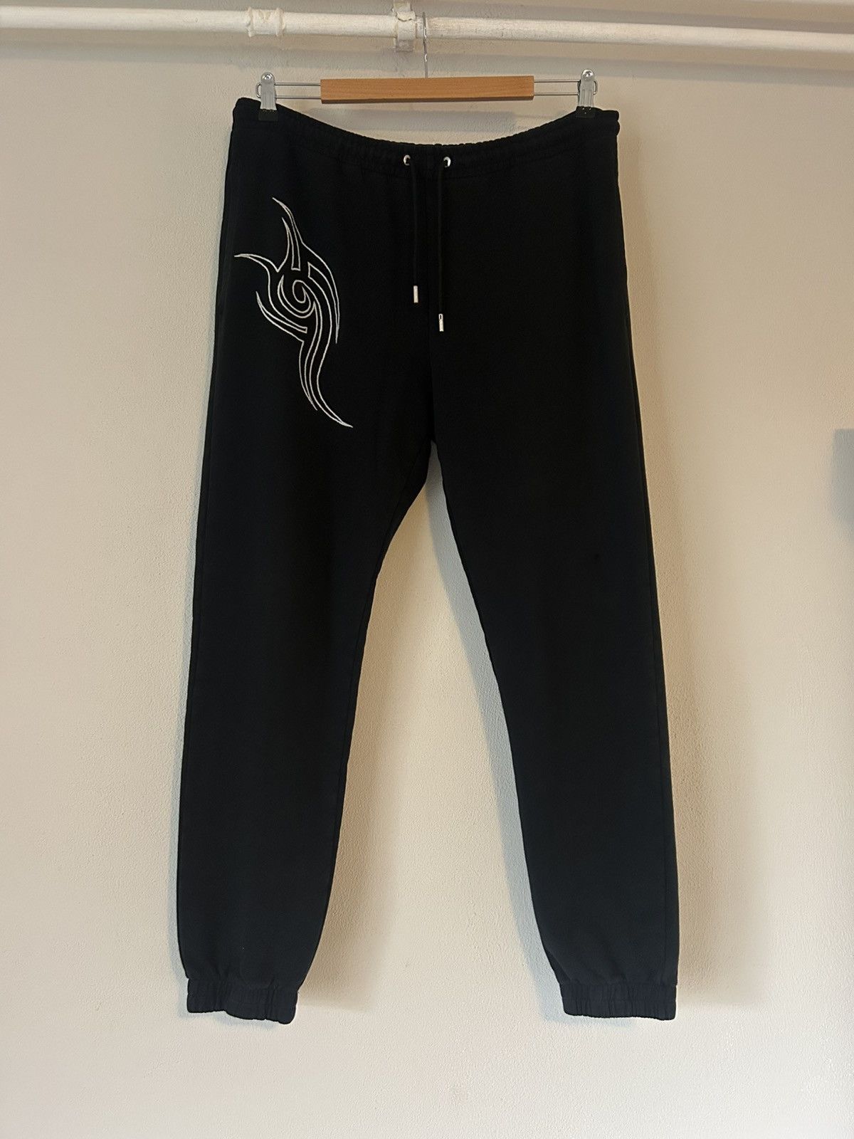 Dior Dior Homme Sweatpants with Tribal Embroidery, Size XL | Grailed