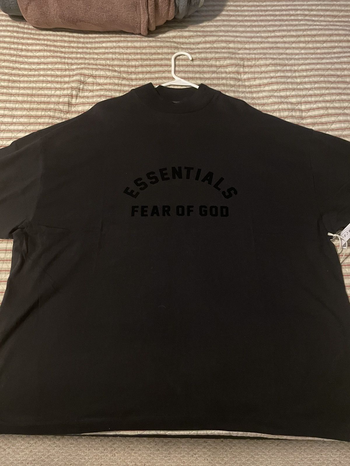 Essentials Jet Black Essentials T-Shirt | Grailed