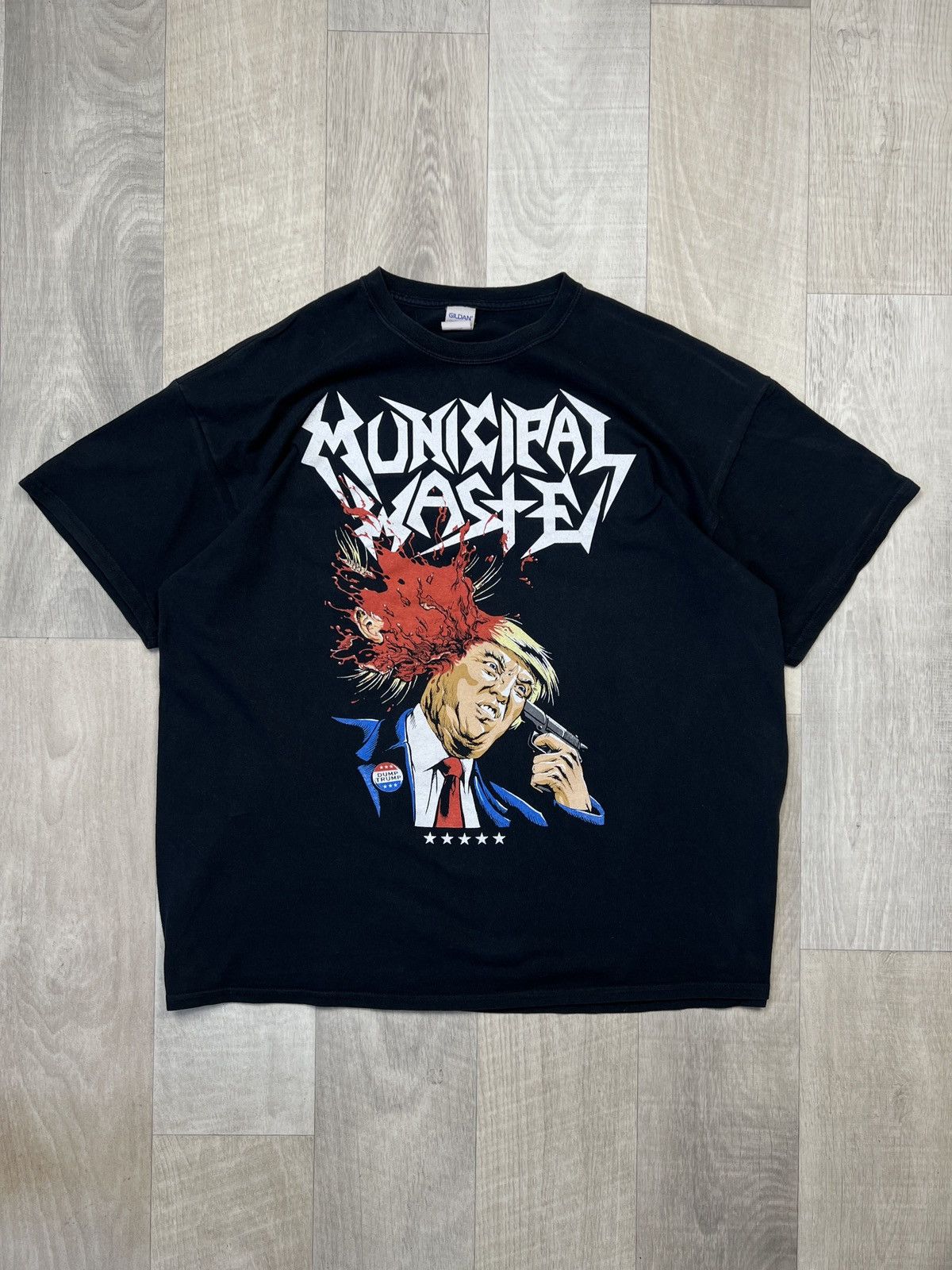 Band Tees × Donald Trump Municipal Waste Dump Trump T Shirt (Y0348 ...
