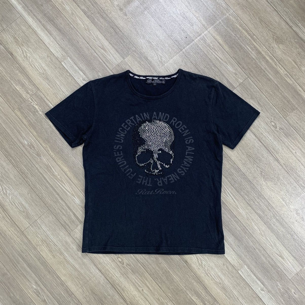 Japanese Brand 2000’s Rat Roen Skull Tee Punk Gothic Style | Grailed