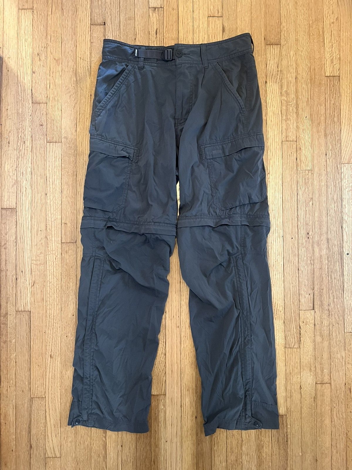 Rei × Streetwear × Vintage Rei nylon cargo zip off pants size 30x30 ...