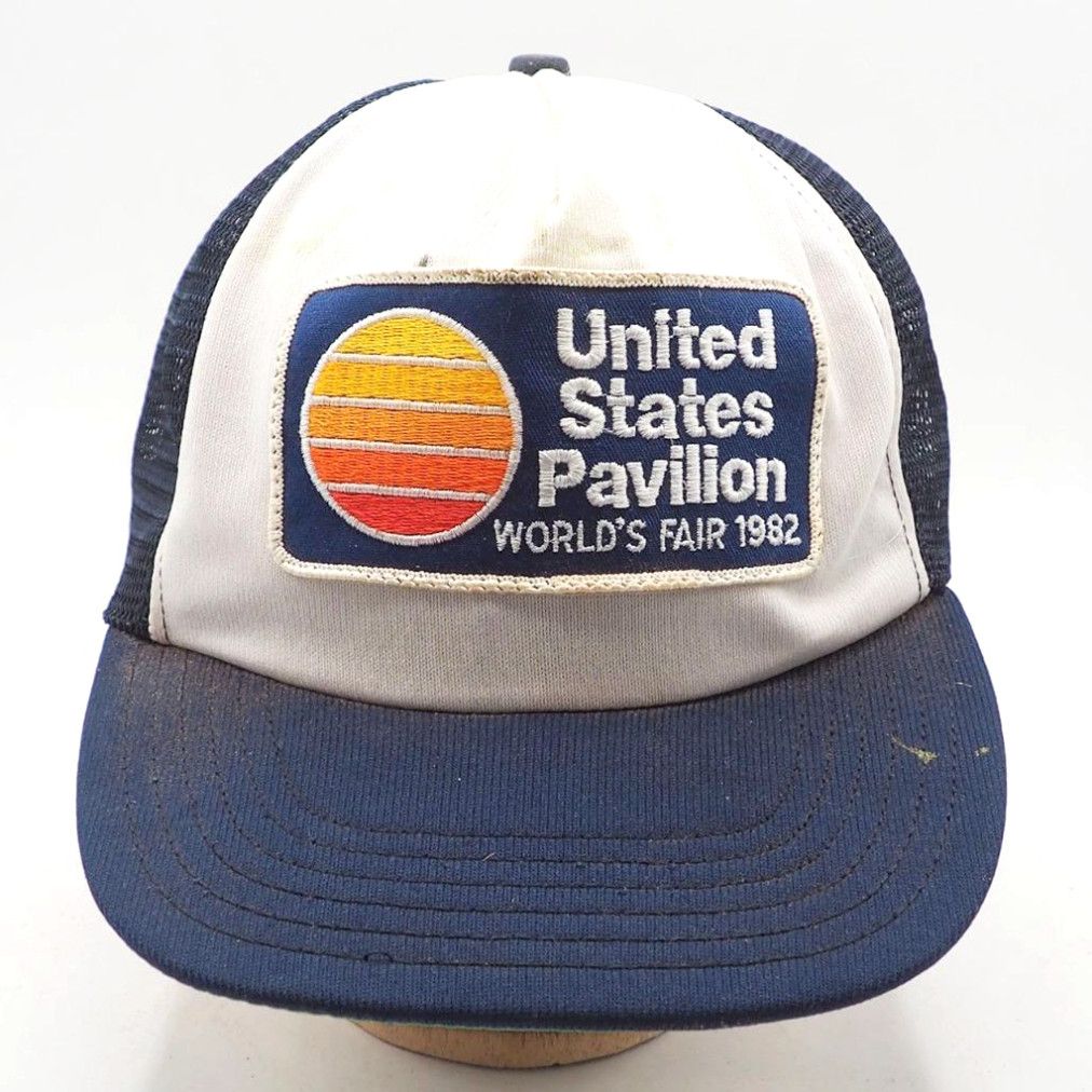 Vintage Vintage United States Pavilion World Fair 1982 Patch Mesh ...