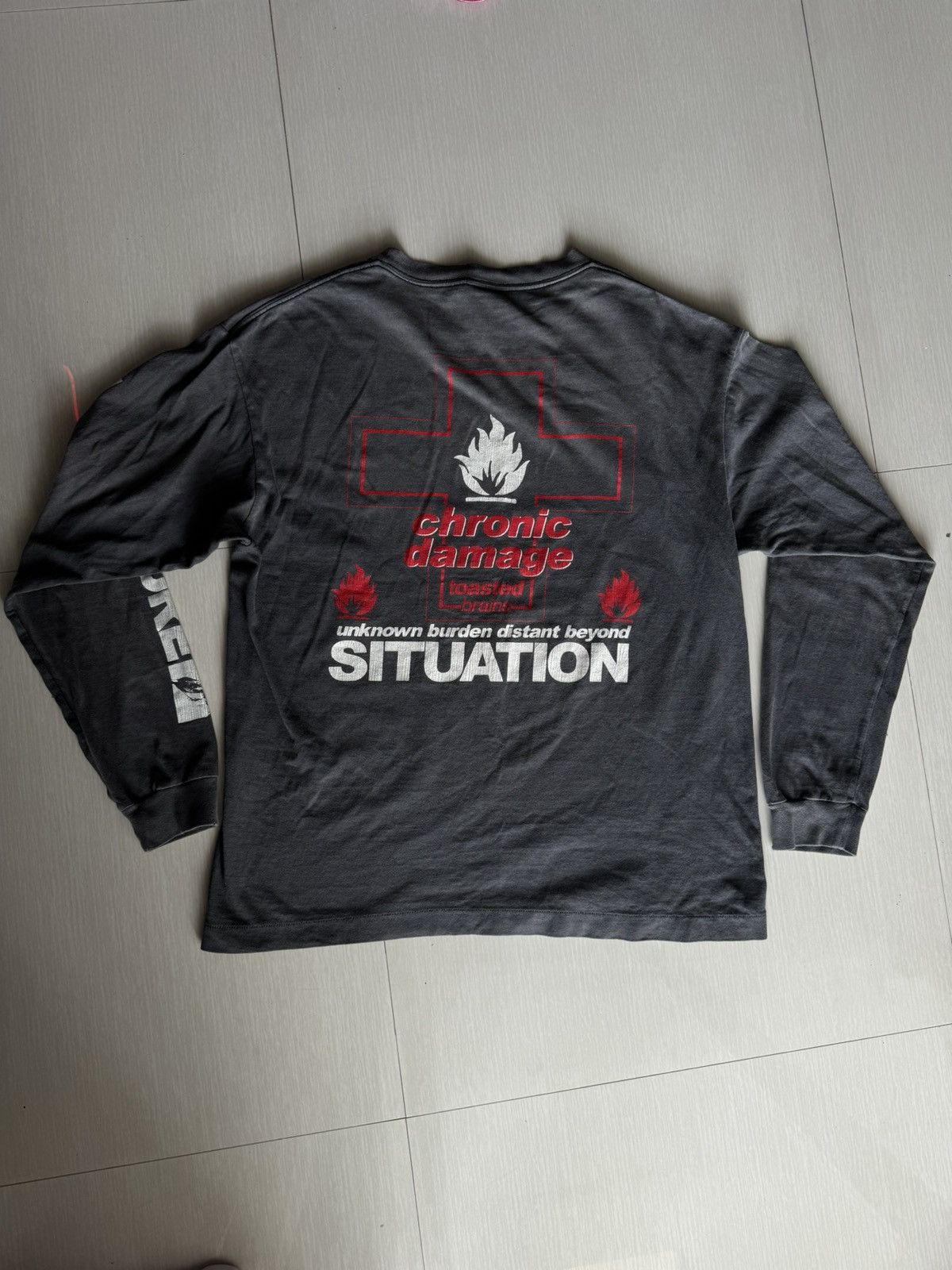Saint Michael Saint Michael Unknown Danger Chronic Damage longsleeve ...