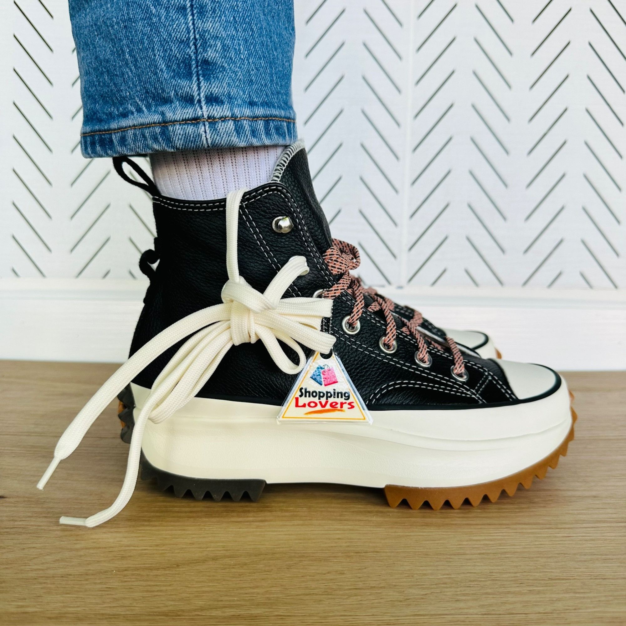 Converse 🤩Converse 8.5 Women's Shoes Run Star Hike Platform Leather ...