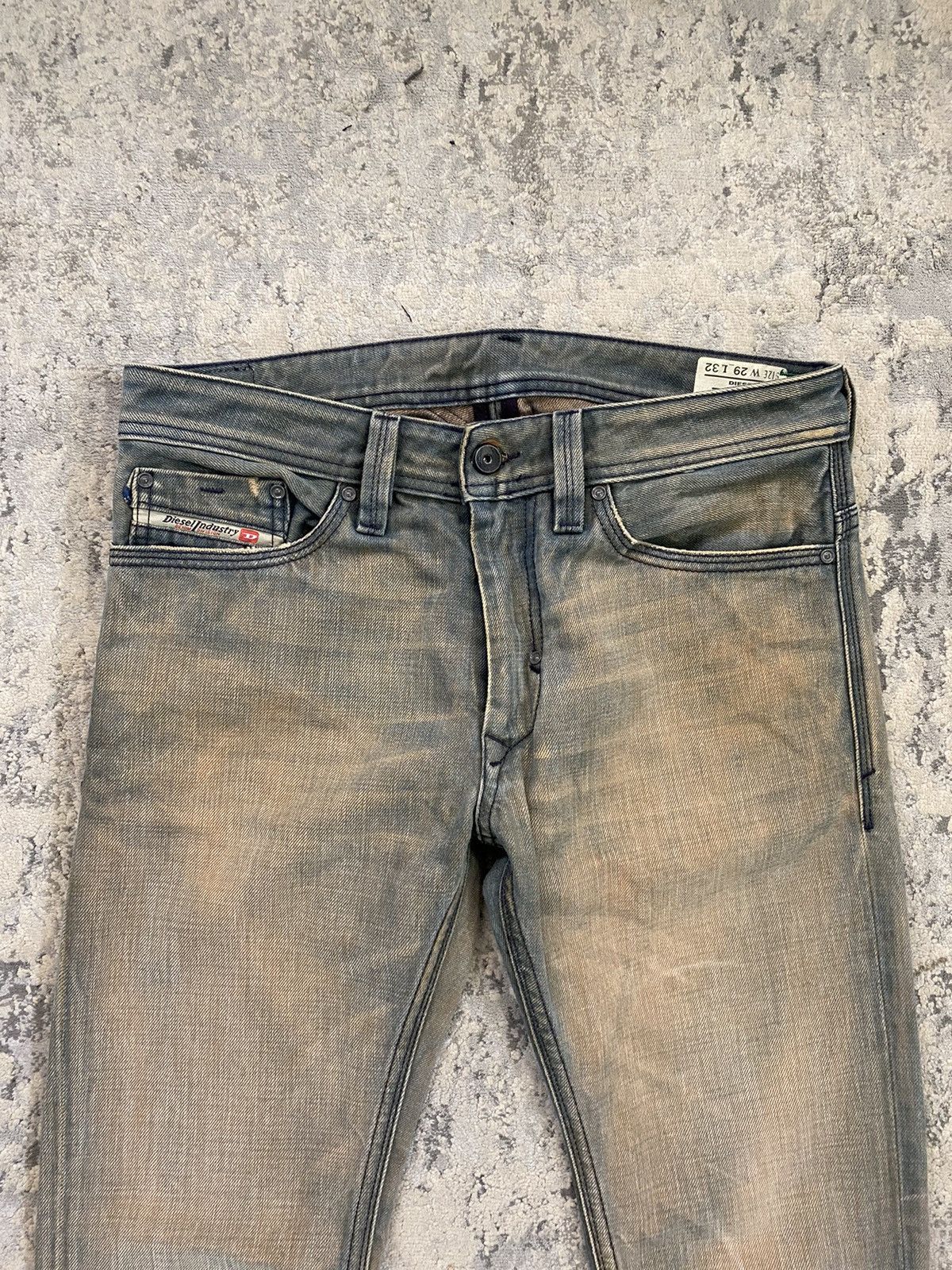 Diesel Diesel Thanaz Mudwash Slim-Straight Denim | Grailed