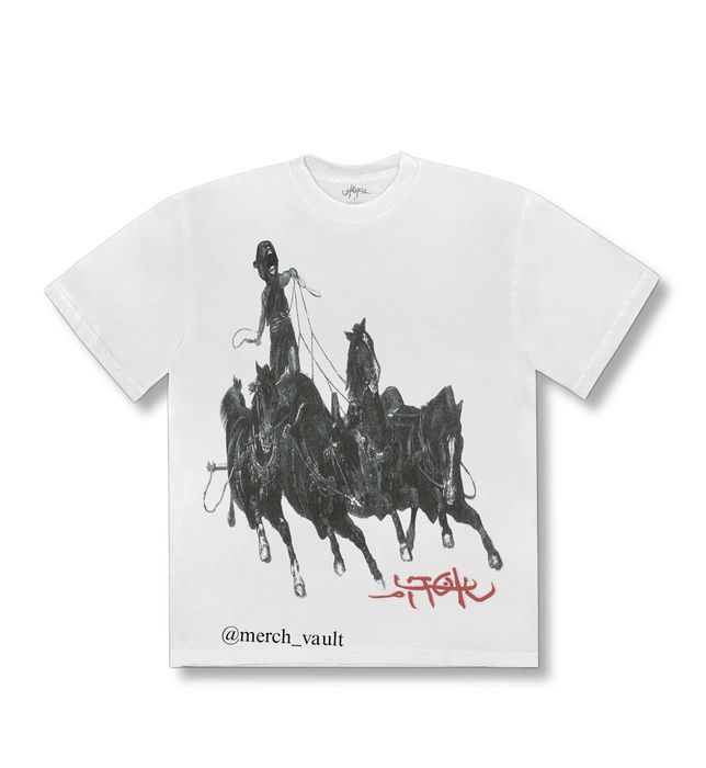 Travis Scott Utopia Circus Maximus Rome Tee | Grailed