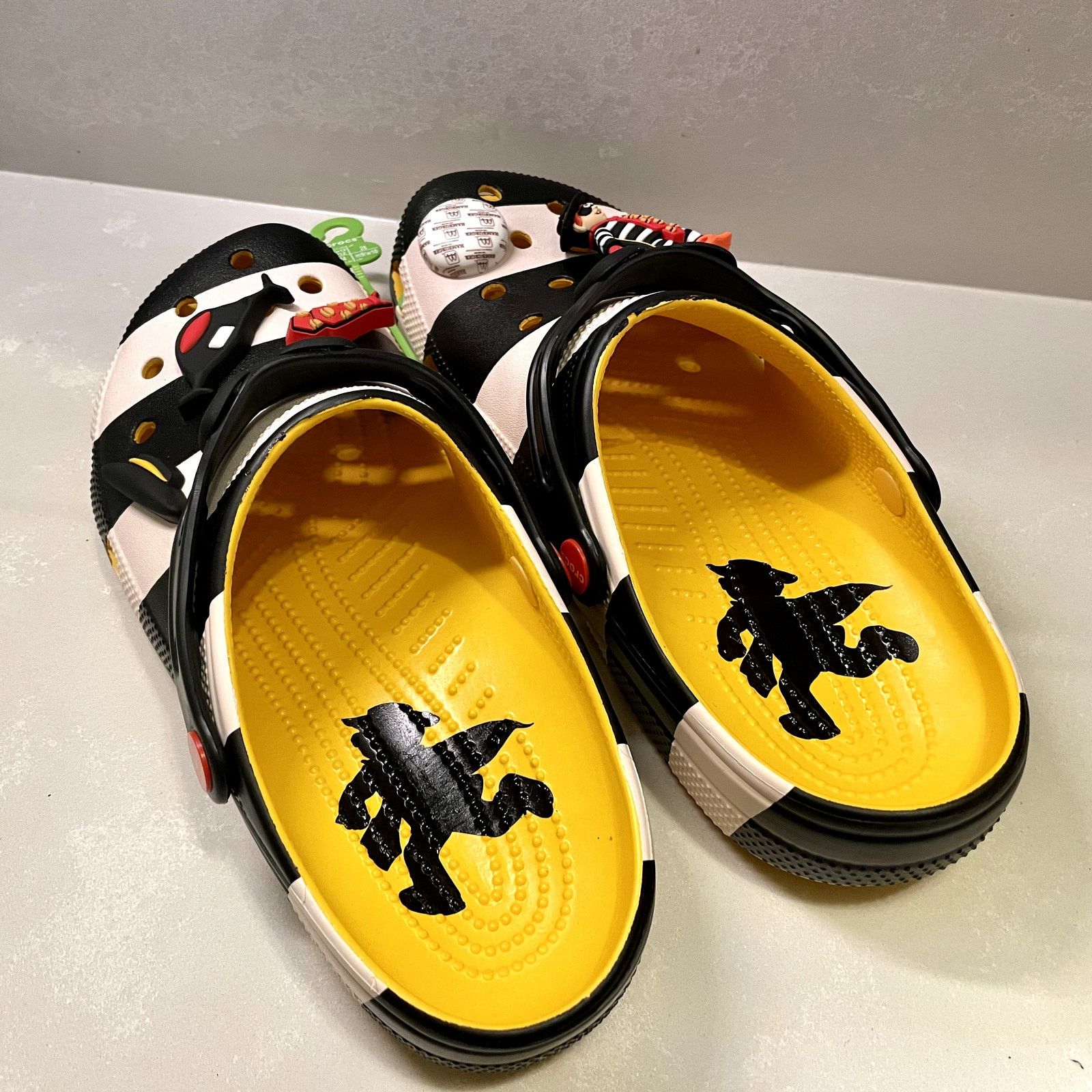 Crocs NEW MCDONALD’S X CROCS HAMBURGLAR CLASSIC CLOG M10 | Grailed