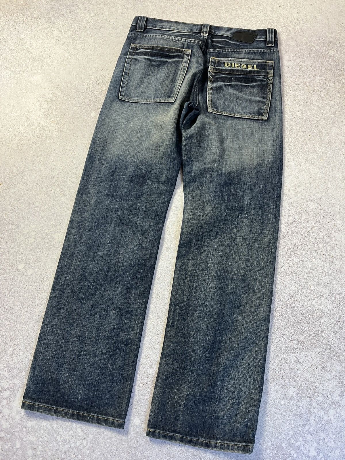 Diesel × Streetwear × Vintage Vintage Diesel Industry Hard Jeans | Grailed