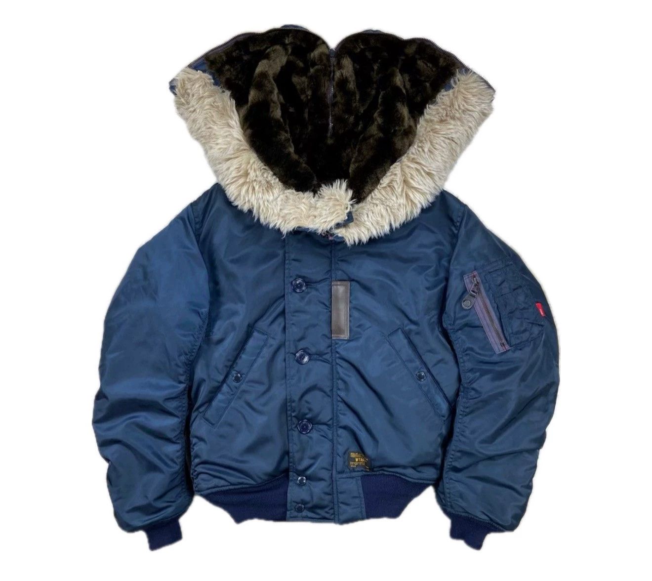 Wtaps Vintage WTAPS Mil-Spec Fur Hood Jacket | Grailed