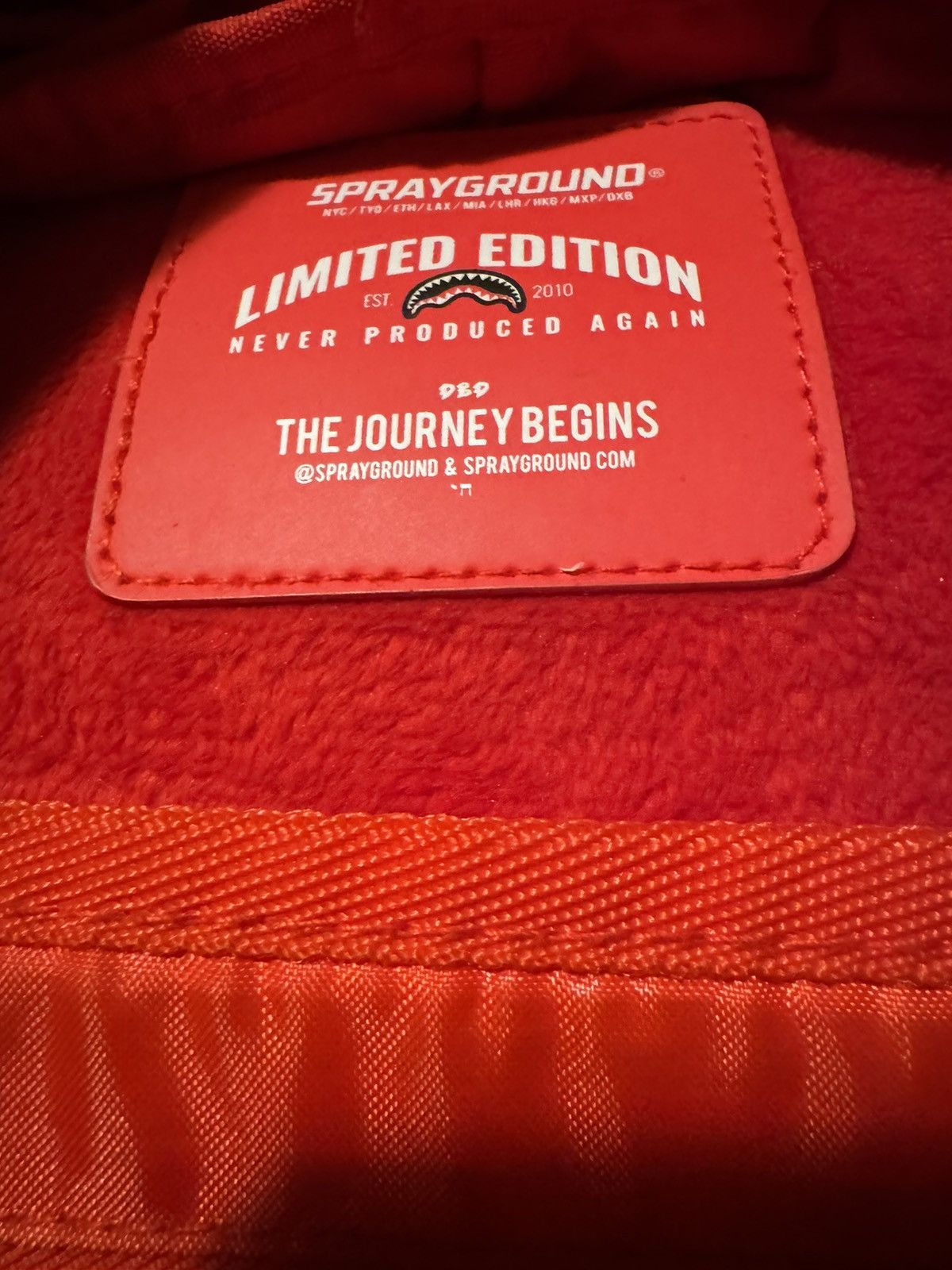 Sprayground The godfather limited edition spray ground backpack | Grailed