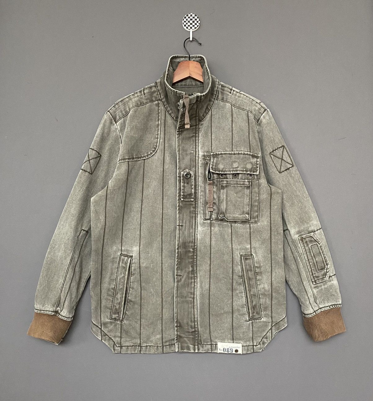 Vintage Vintage Brand Alphasophy Avant Garde Military Jacket 2000s | Grailed