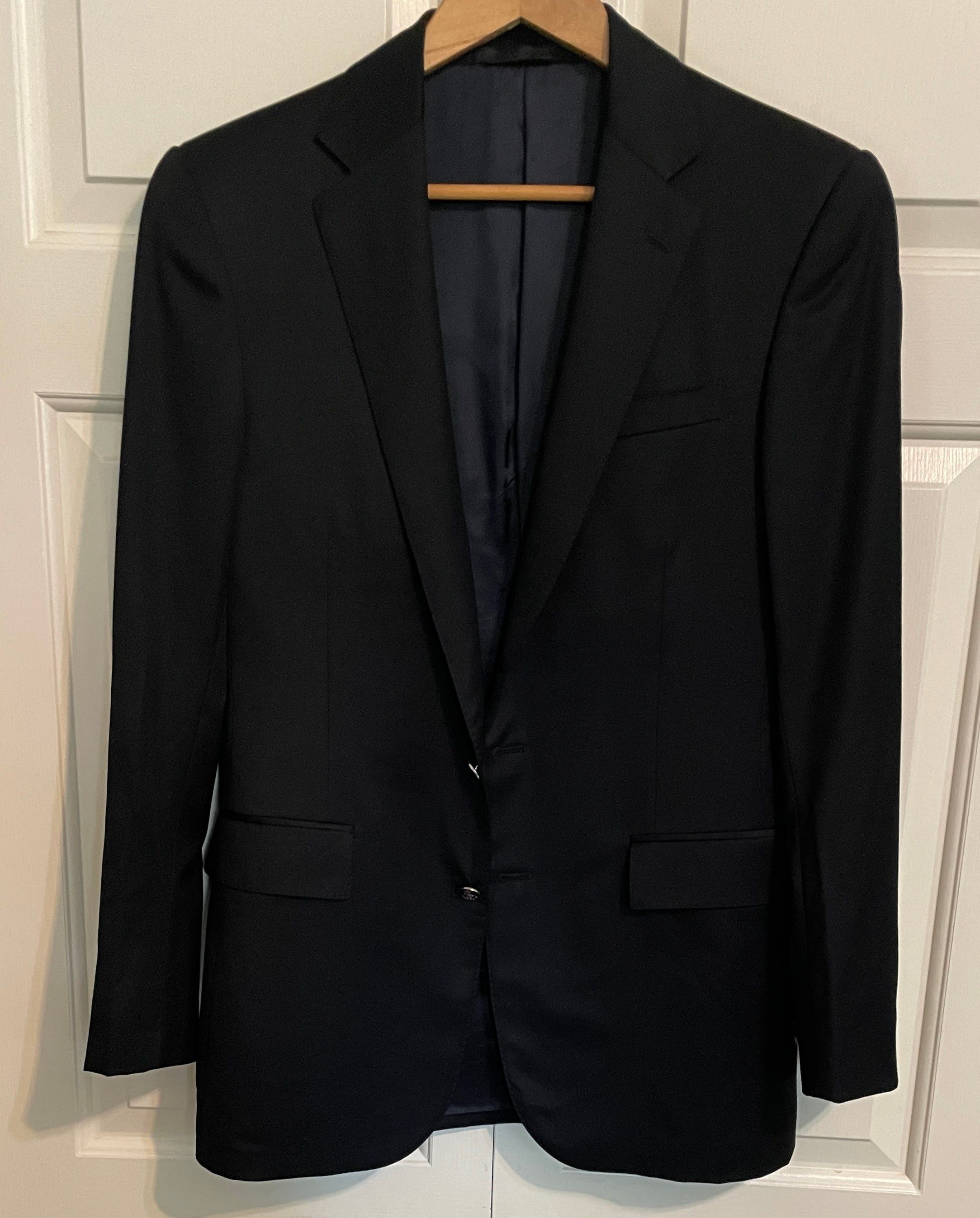 Ralph Lauren Black Label × Ralph Lauren Purple Label $1995 Notched ...