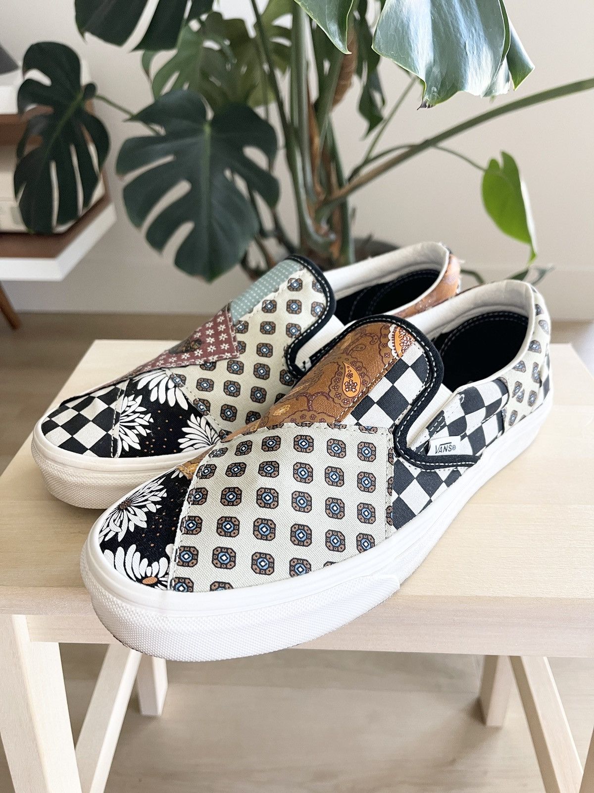 Vans STEAL! 2020 Vans Tiger Patchwork Classic Slip-On | Grailed