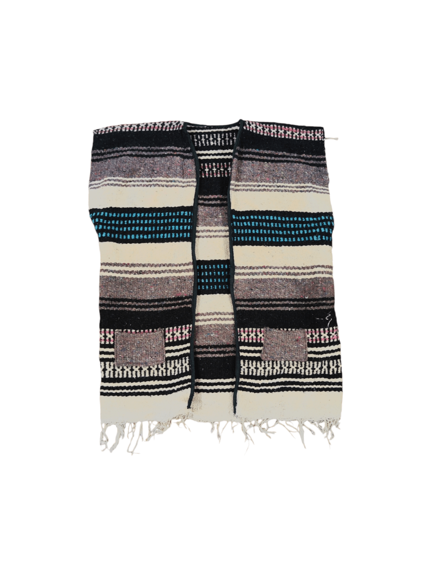 Vintage Mexican Serape Blanket Vest | Grailed