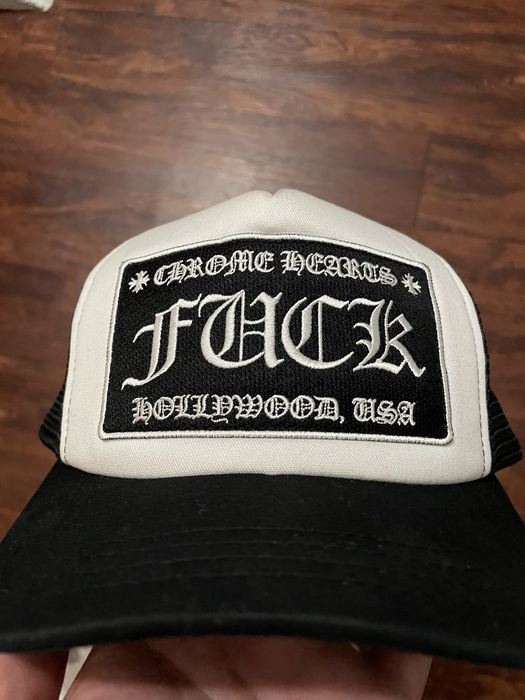 Chrome Hearts Chrome hearts fuck hat | Grailed