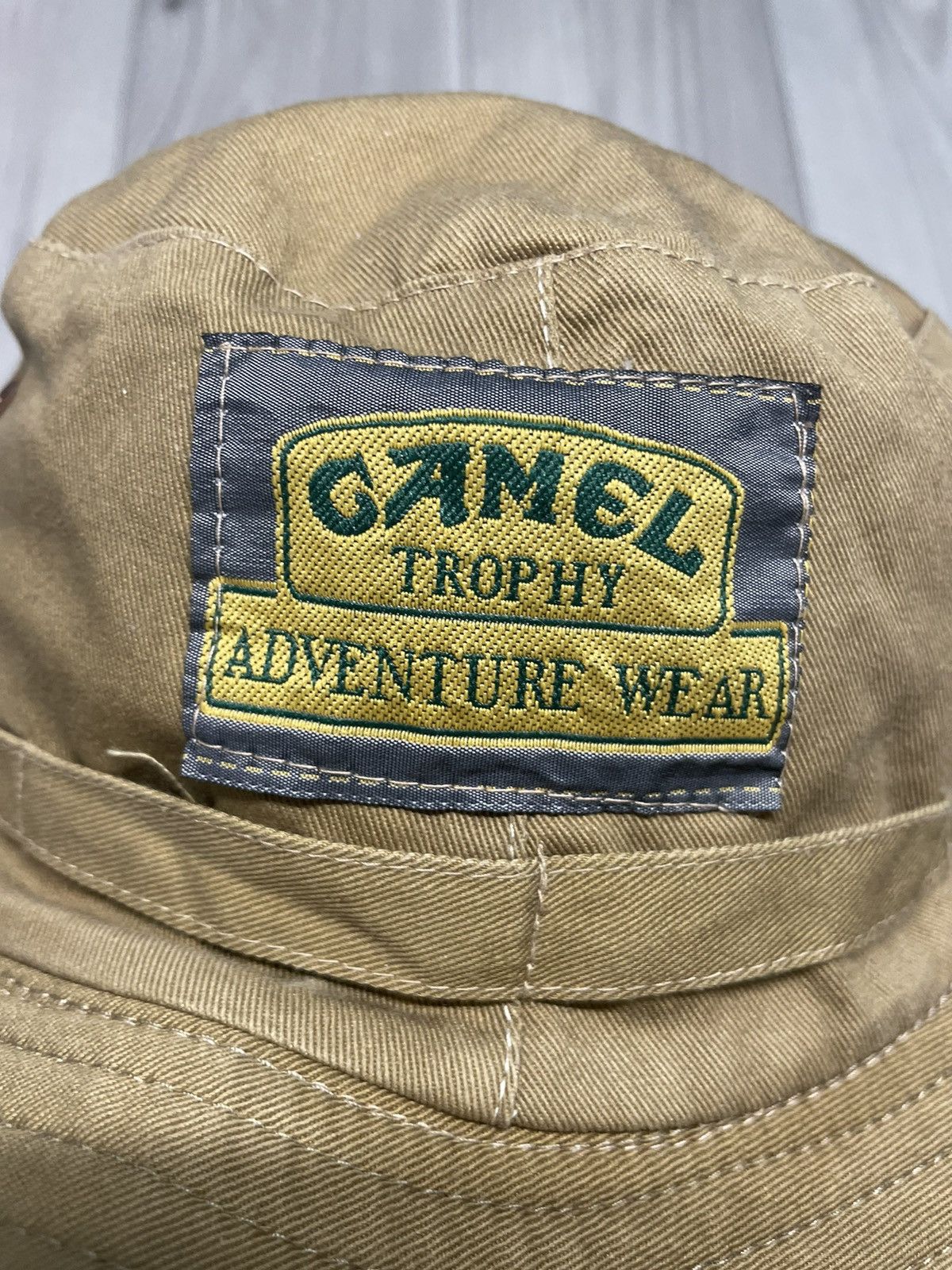 Camel Rare vintage Camel Trophy Adventure Wear bucket hat 90s | Grailed