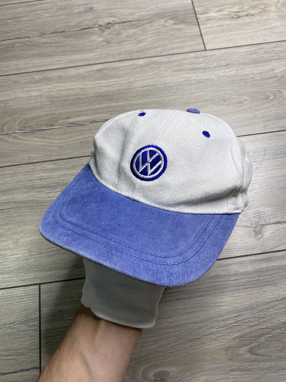 Vintage Vintage 90s Volkswagen Cap Suede Details Rare Racing | Grailed