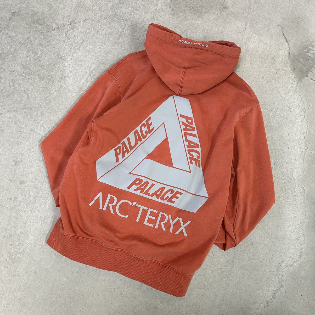 Arc'Teryx Arc'Teryx x Palace FW20 Ochre Hoodie | Grailed