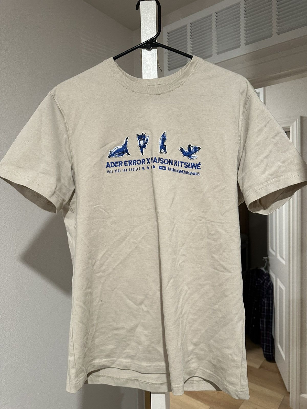 Ader Error × Maison Kitsune Maison Kitsune Ader Error Fox Shirt | Grailed