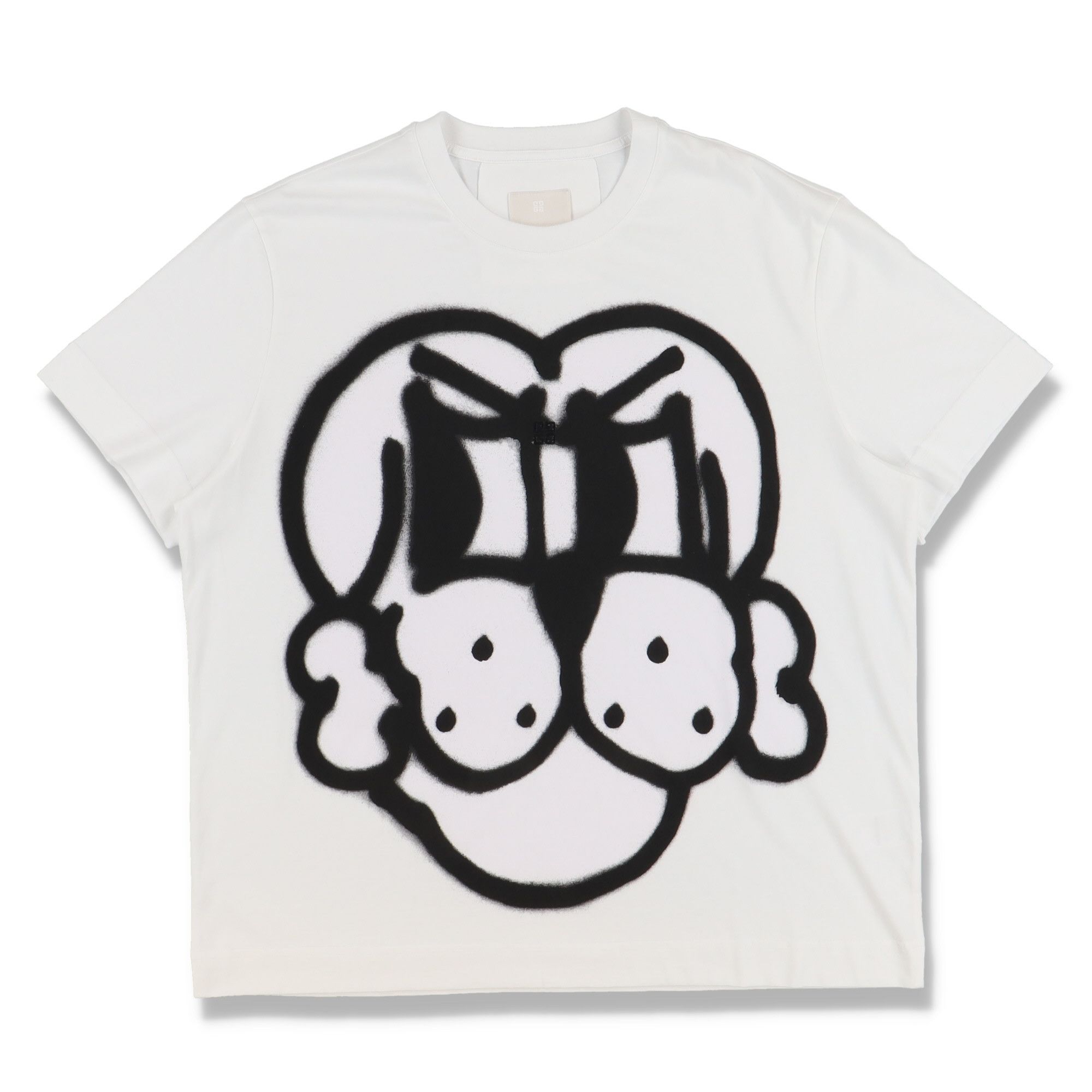 Chito × Givenchy White Graffiti Dog Oversized T-shirt | Grailed