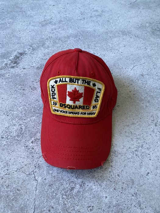 Dsquared2 Dsquared2 Cap “Fuck Flag” Embroidery Logo | Grailed