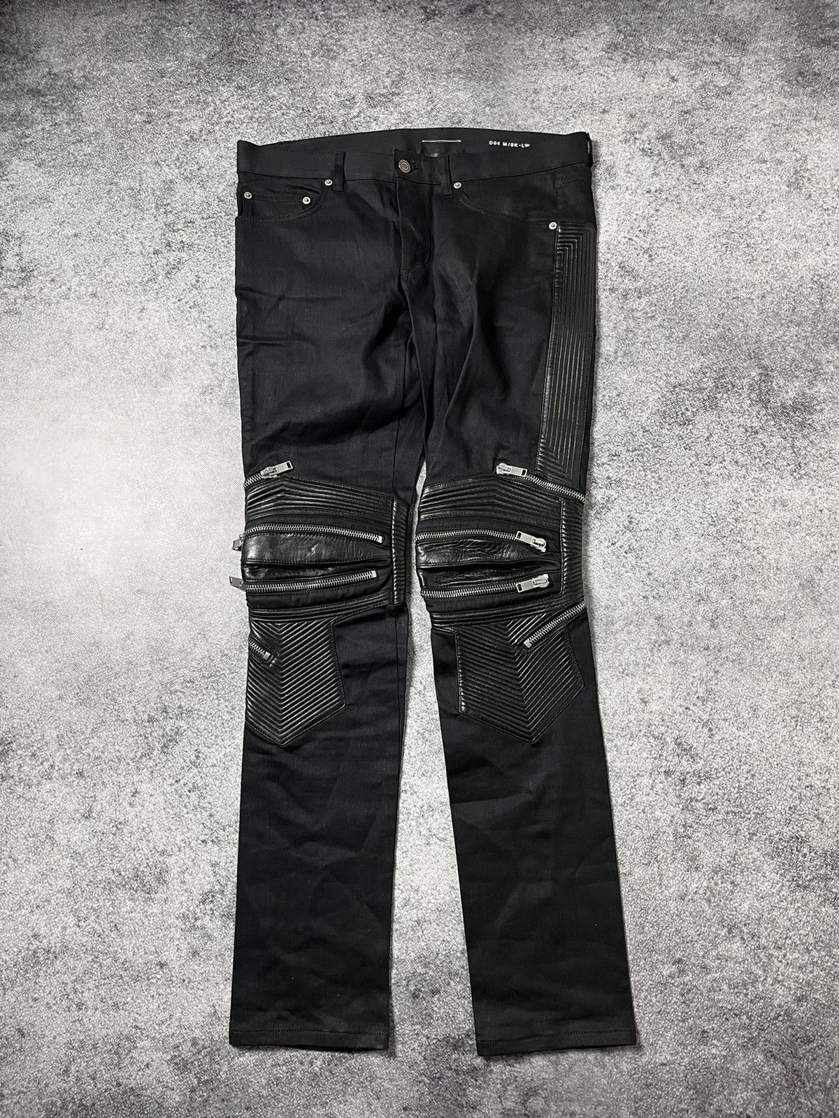 Saint Laurent Paris 🔥D04 2013 SAINT LAURENT PARIS LEATHER BIKER PANTS ...