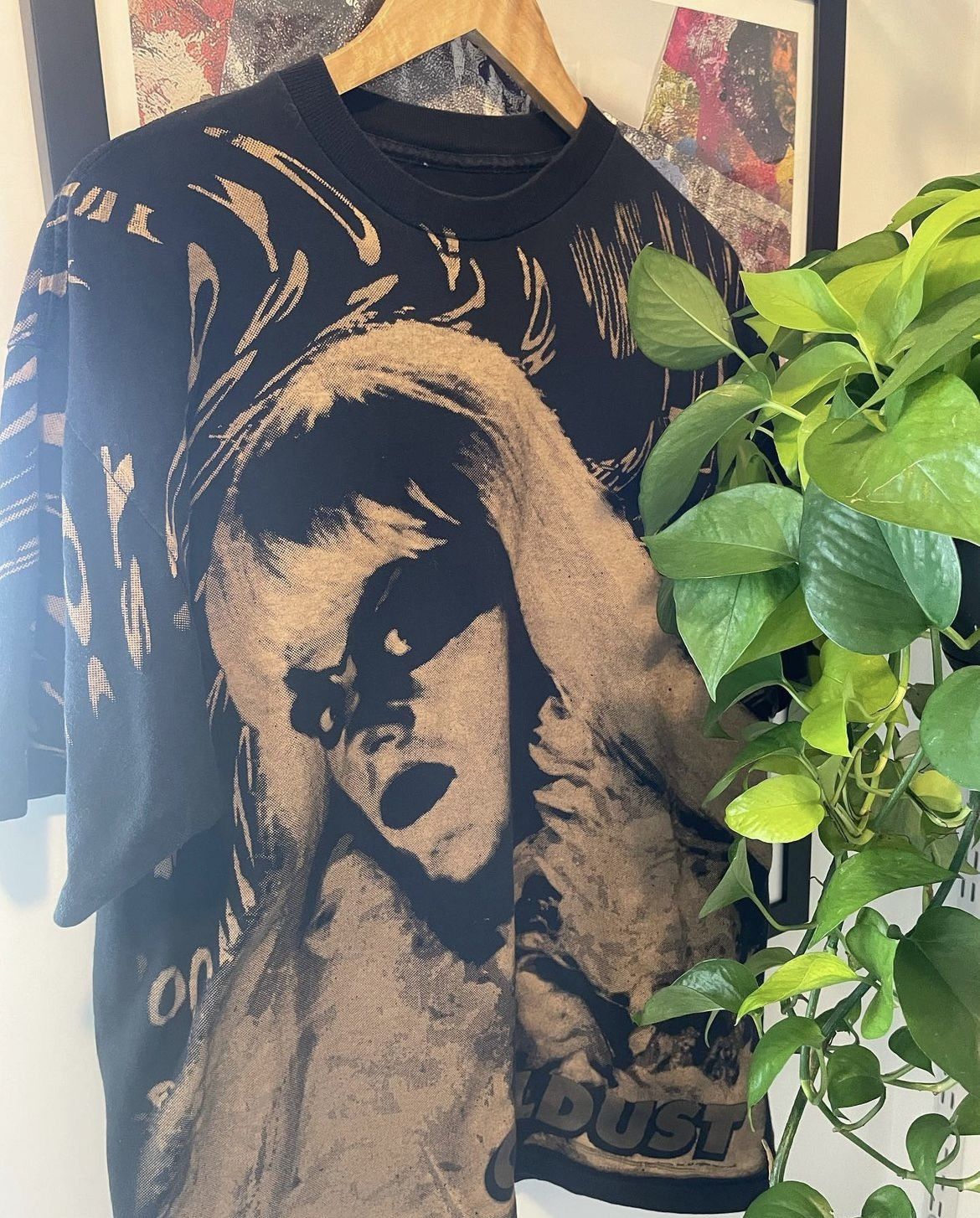 Vintage × Wwe × Wwf RARE Vintage WWF Goldust All Over Print Shirt HTF ...