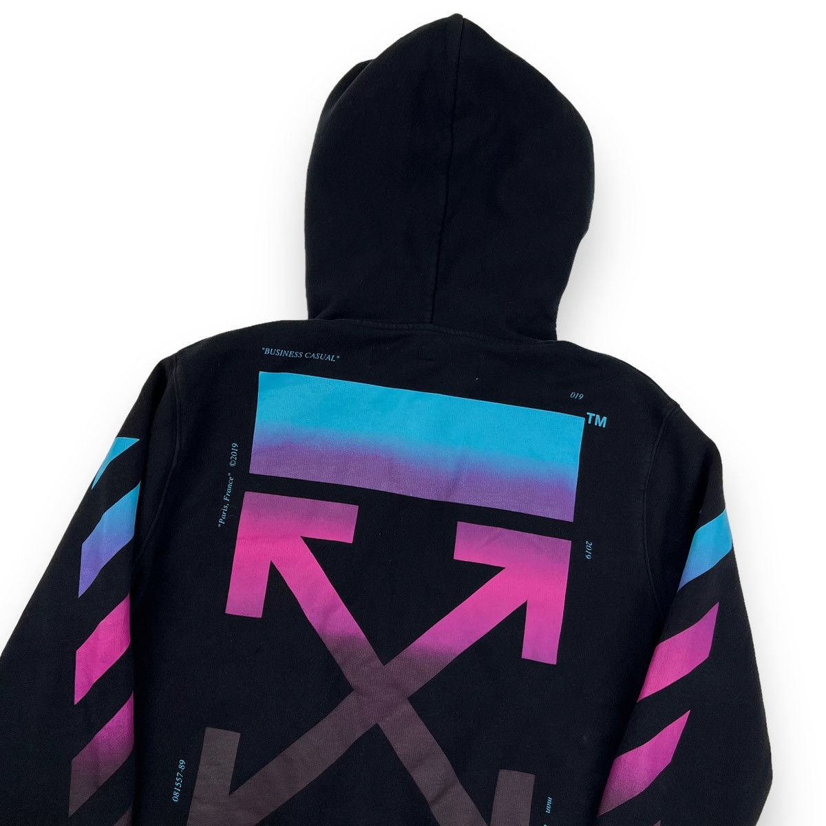 Off-White Off-White Gradient Arrows Hoodie | Grailed