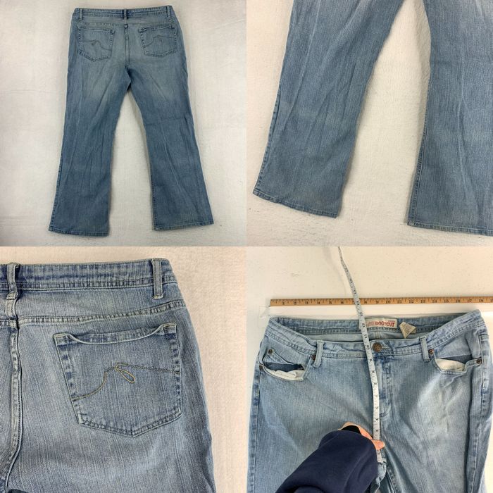 Faded Glory Faded Glory Stretch Bootcut Jeans Women's 16 Petite Blue ...