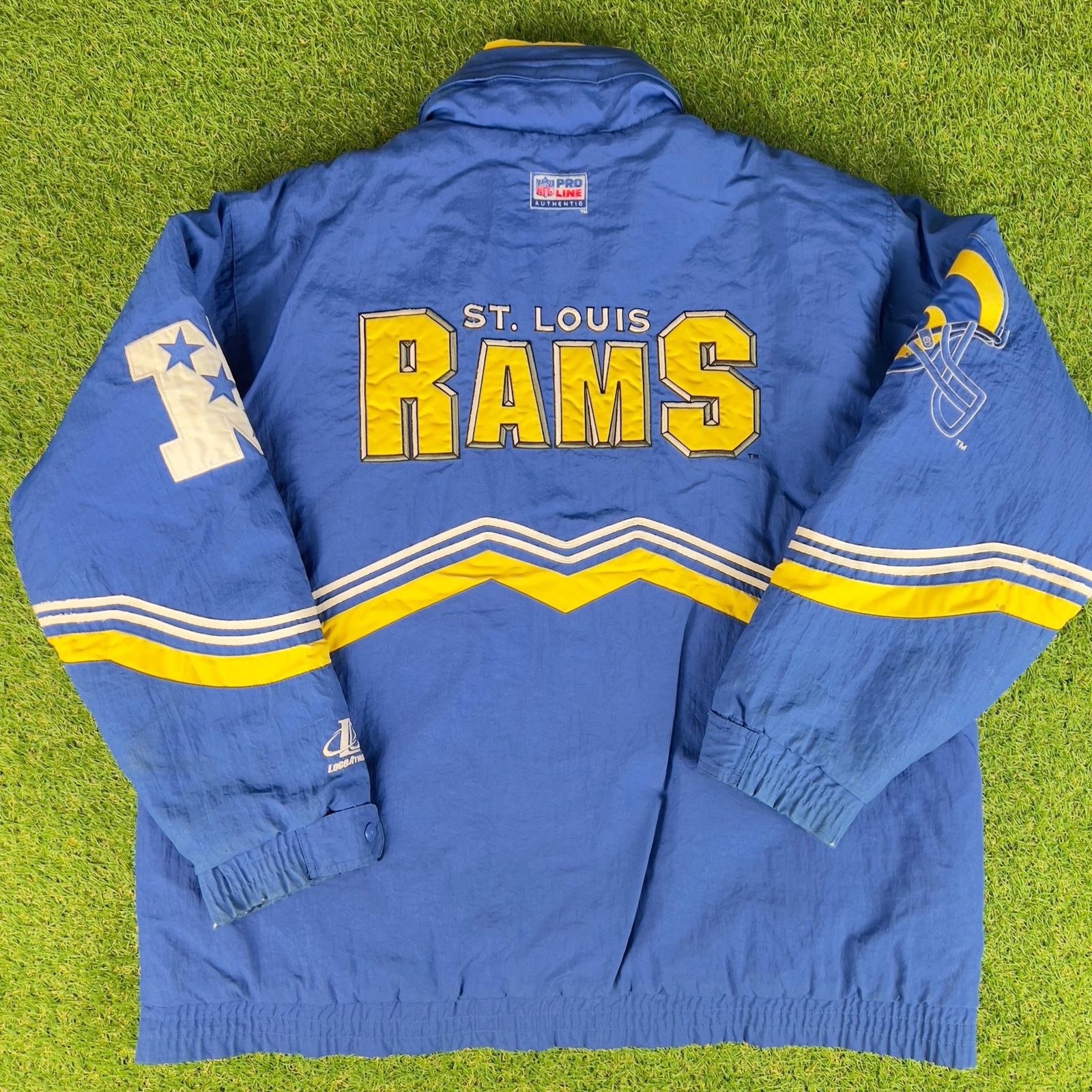 Logo 7 Vintage 90s St Louis Rams Logo 7 Jacket | Grailed