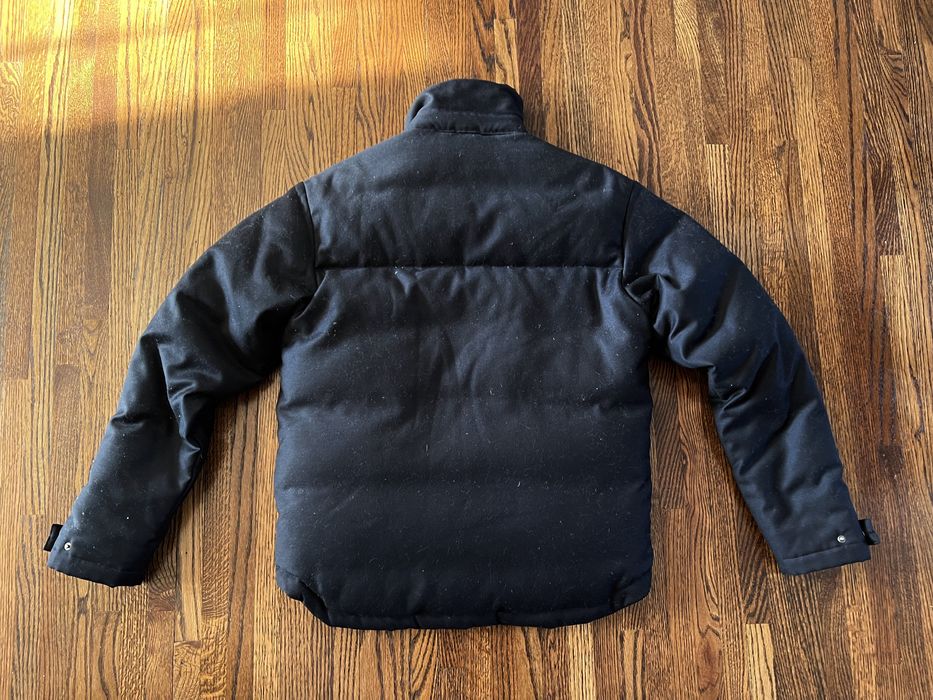 Acne Studios Acne Down Puffer Jacket, Chrome Buttons | Grailed