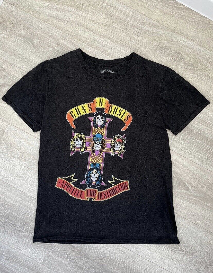 Band Tees × Guns N Roses × Rock T Shirt Guns N Roses Appetite For ...