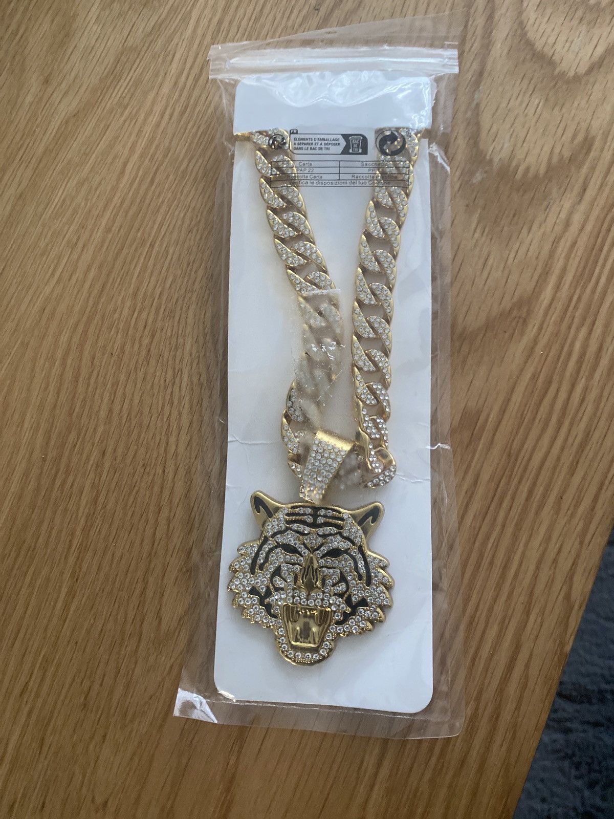 Other Ice gold tiger chain | Grailed