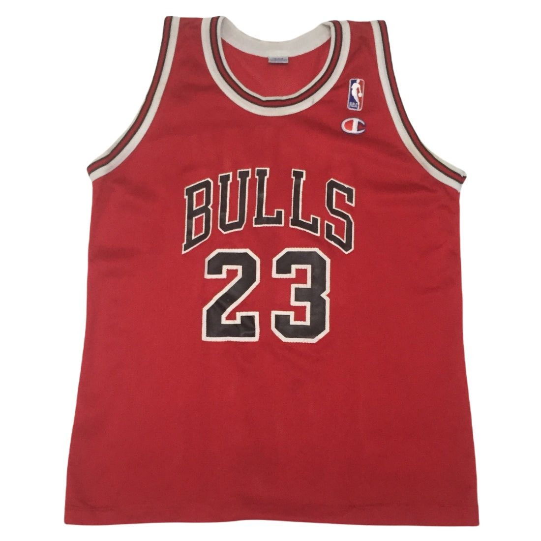 Champion × NBA × Vintage Vintage MICHAEL JORDAN #23 Red Chicago Bulls ...