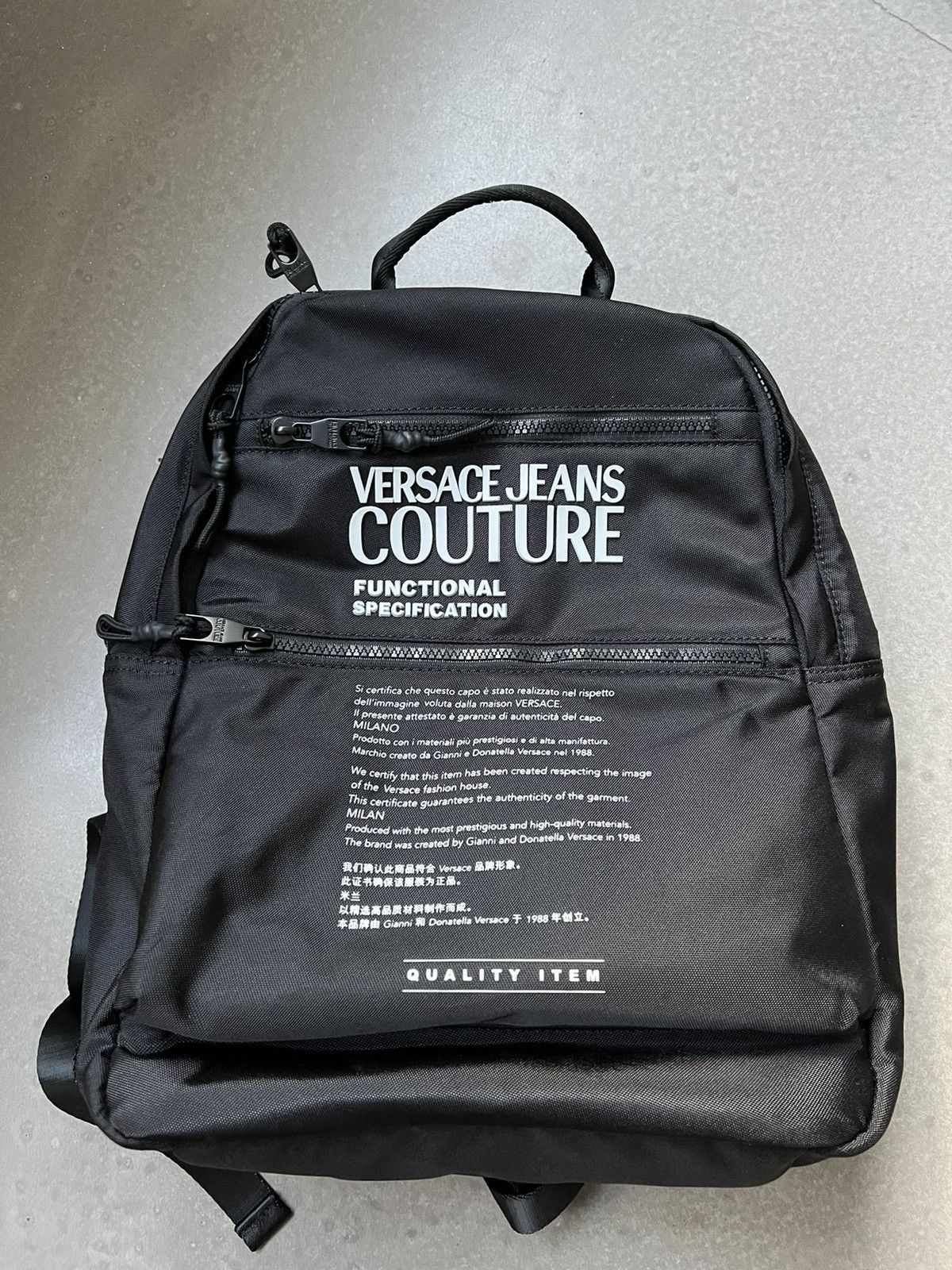 Versace Jeans Couture Versace Backpack | Grailed