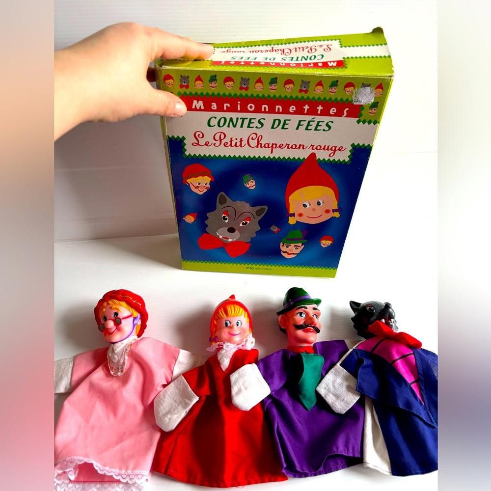 Designer Little Red Riding Hood Puppet Set | Grailed