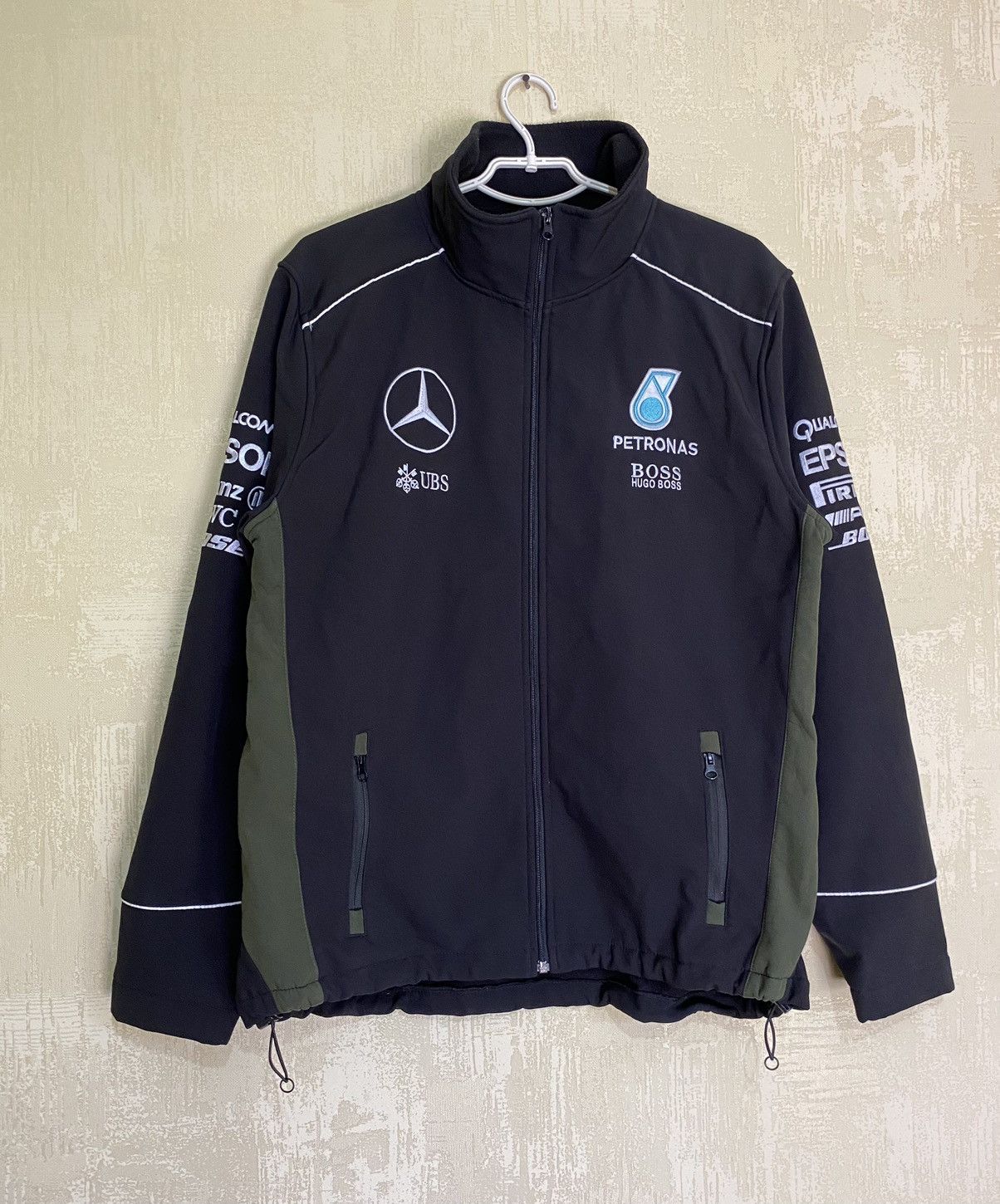 Hugo Boss Mercedes Benz Racing Hugo Boss Mercedes Benz Petronas Racing Jacket SoftShell Grailed