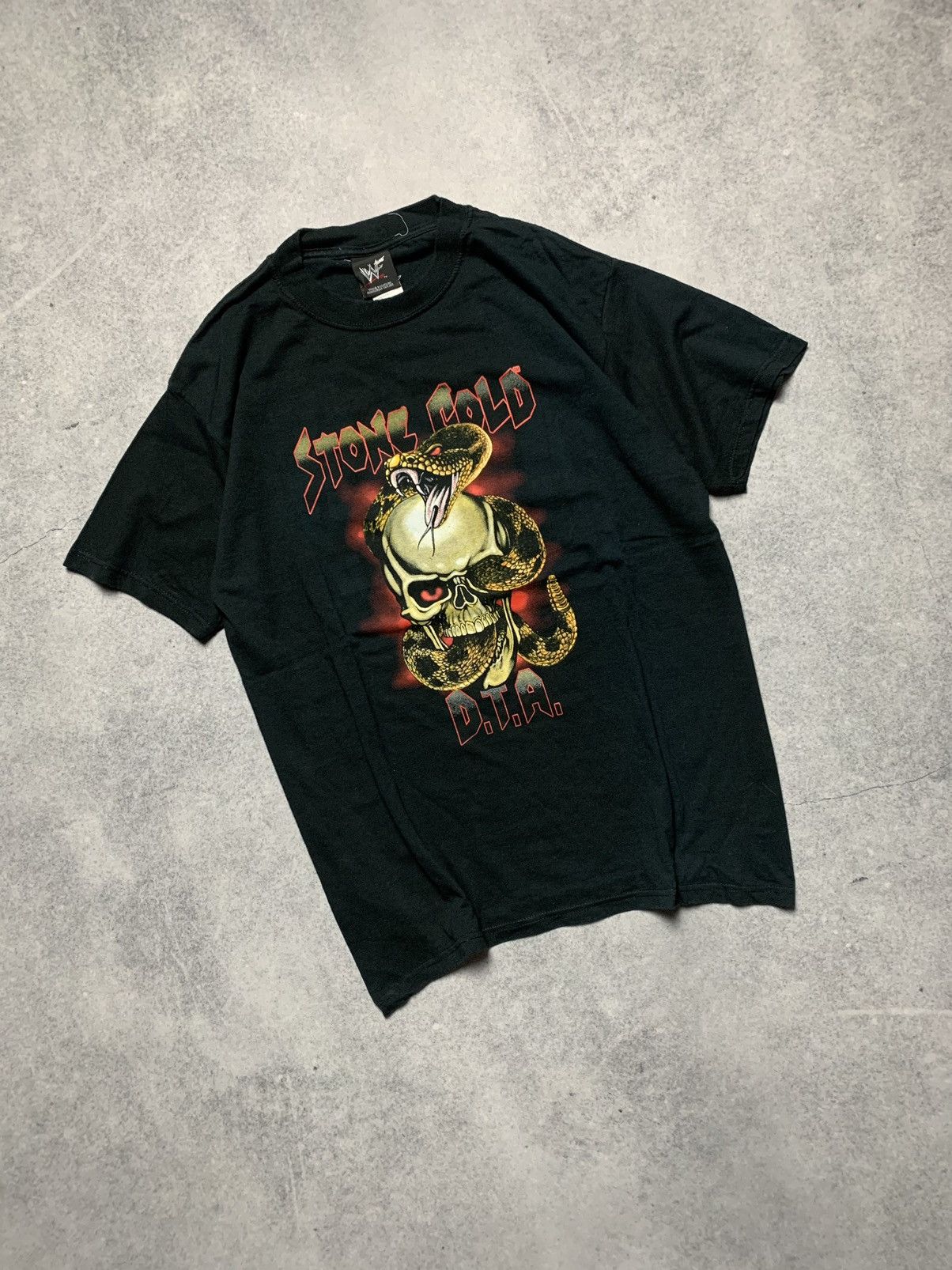 Vintage × Wwe × Wwf Vintage WWE Stone Cold DTA Rattlesnake Skulls 1990s ...