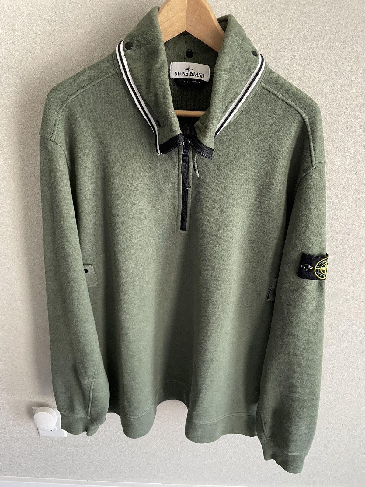 Stone Island Stone island 1/4 Zip FW21 | Grailed