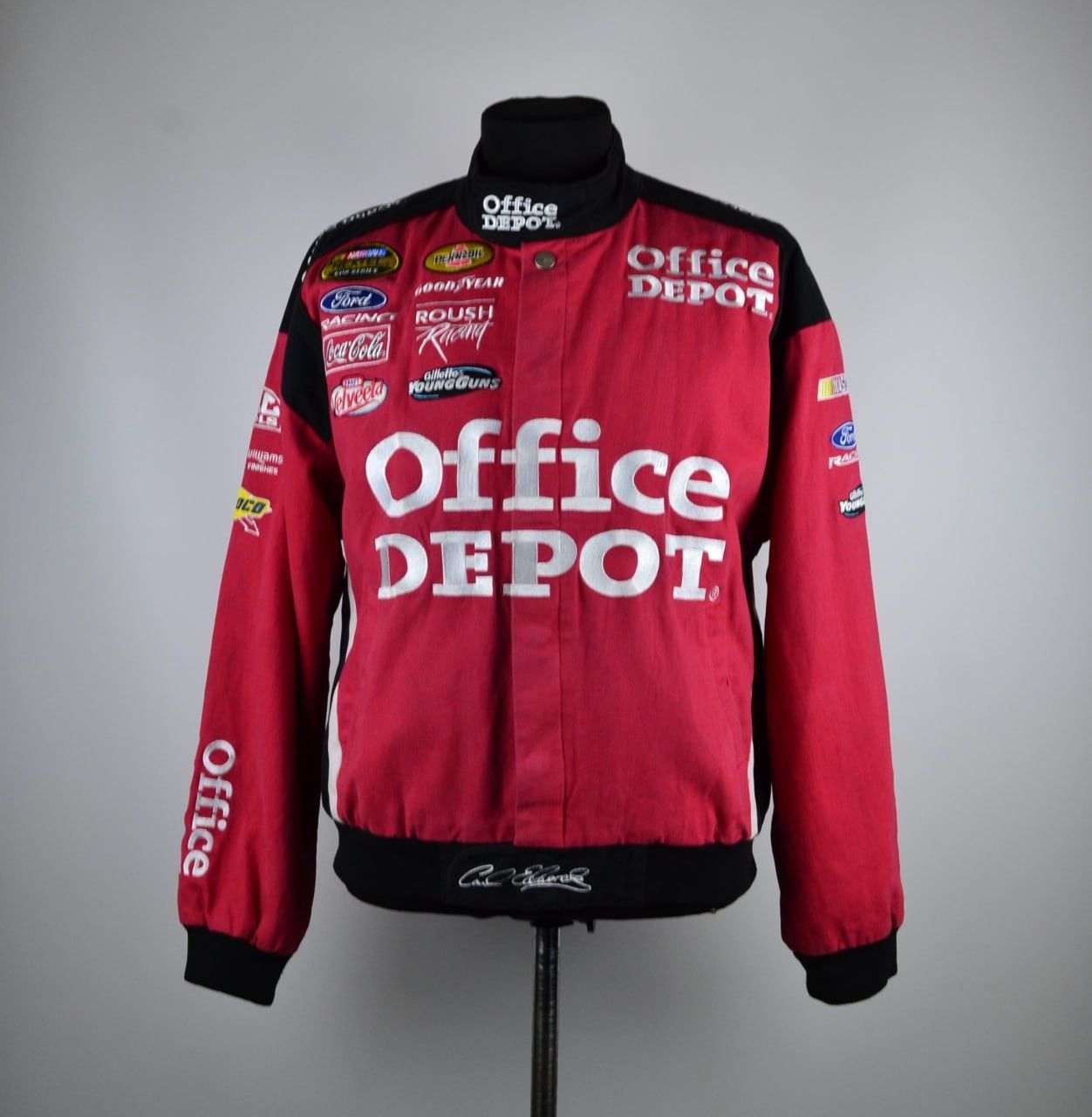 NASCAR × Racing × Vintage VINTAGE Nascar Office Depot Racing Jacket ...