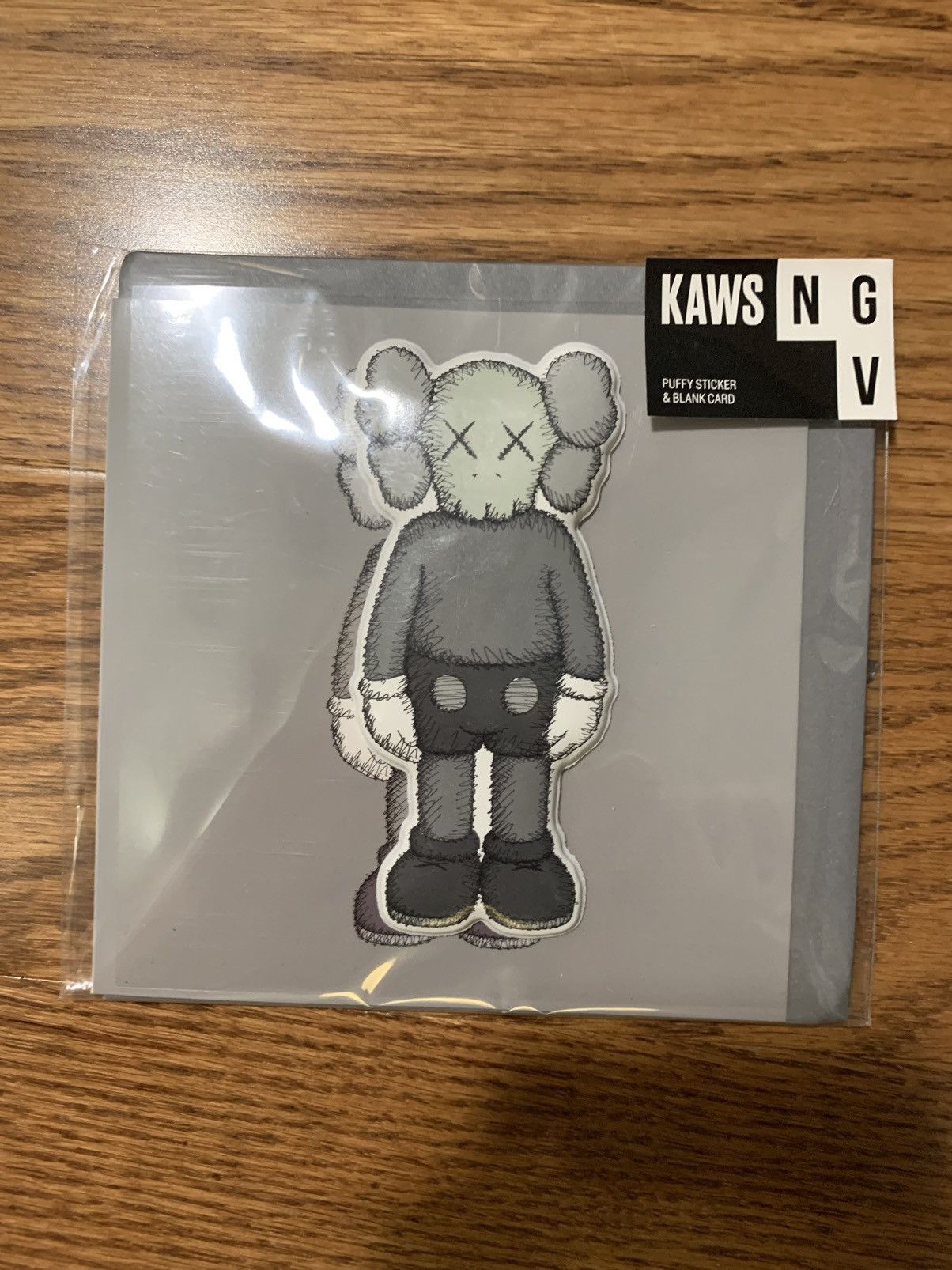 Kaws Kaws Sticker And Postcard | Grailed