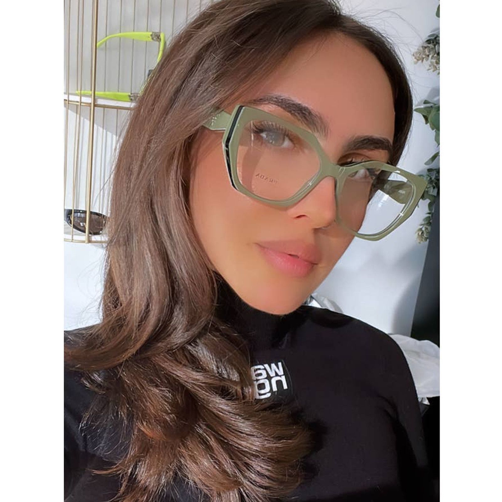 Prada NEW Prada PR18WV Eyeglasses Frames in Sage Green | Grailed