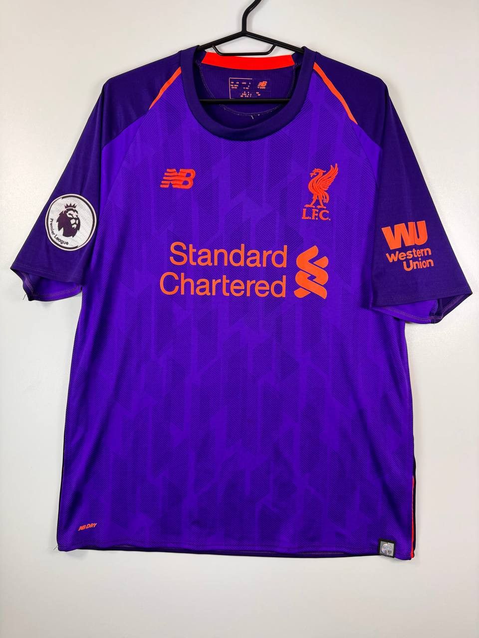 Champion Liverpool 2018-19 Firmino #9 New Bal. Premier League Size M ...