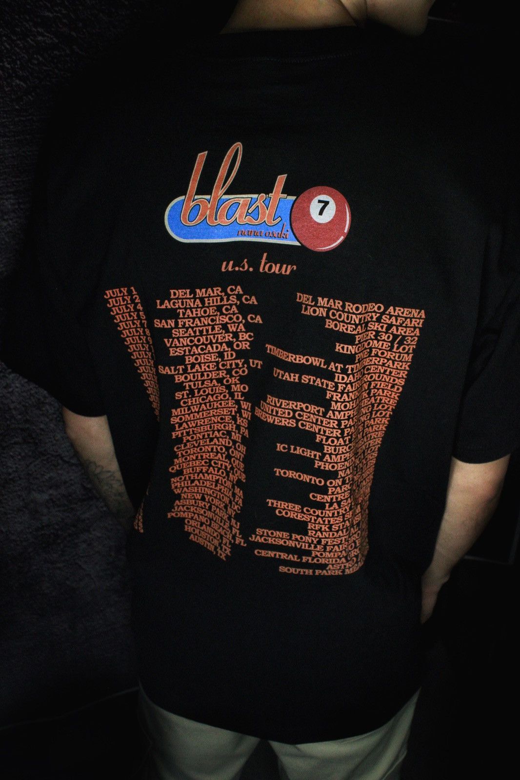 Japanese Brand × Streetwear × Vintage Deftones x Nana Blast Japanese Brand × Streetwear × Vintage Deftones x Nana Blast
