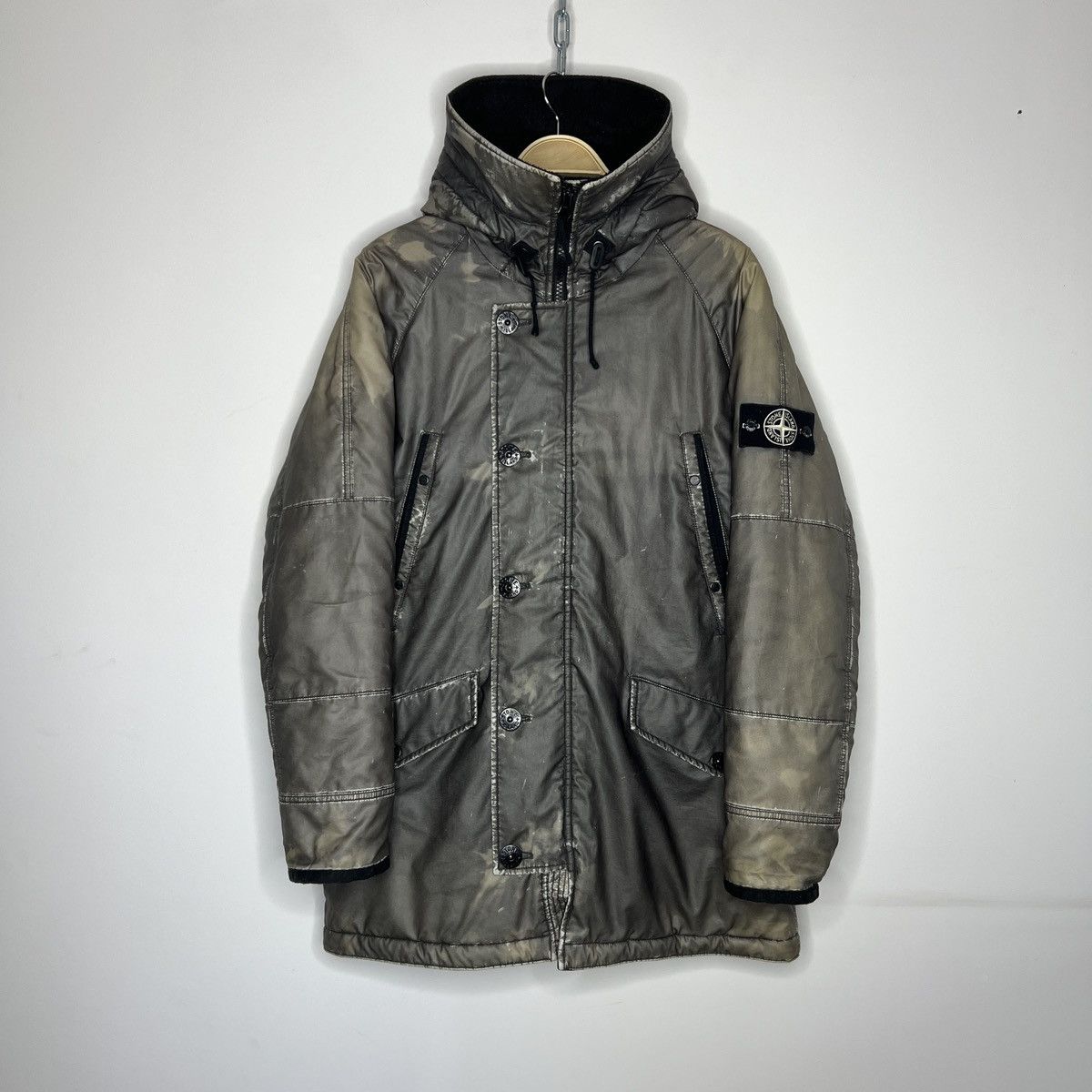 Stone Island × Streetwear × Vintage Vintage Stone Island Jacket Thermo ...
